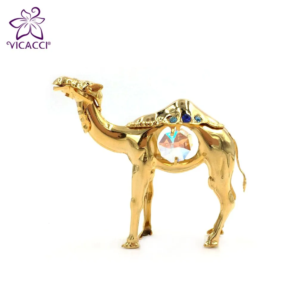 Camello De Oro - 24K Gold Plated Figurine for Home Decor