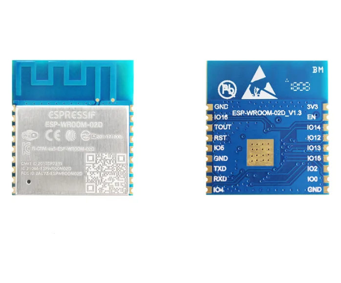 ESP8266 WROOM Series MCU WiFi module ESP WROOM 02D ESP-WROOM-02D With Onboard Antenna| Alibaba.com