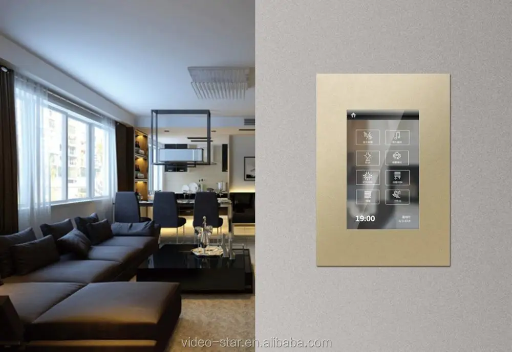 Professional Manufacturer Knx Eib Gvs K-bus 3.5'' 5'' Knx Touch Panel ...