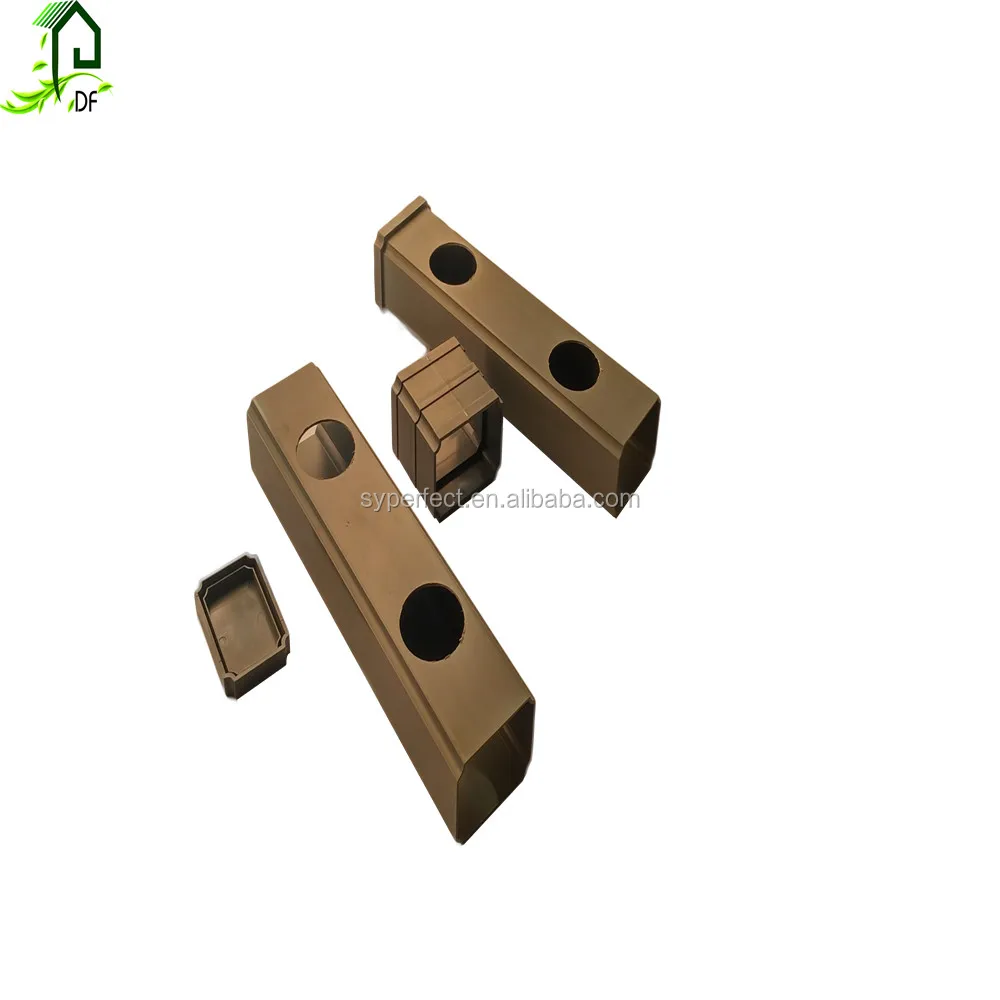 L Shape Plastic Extruded PVC Customized Profile for Hydroponics