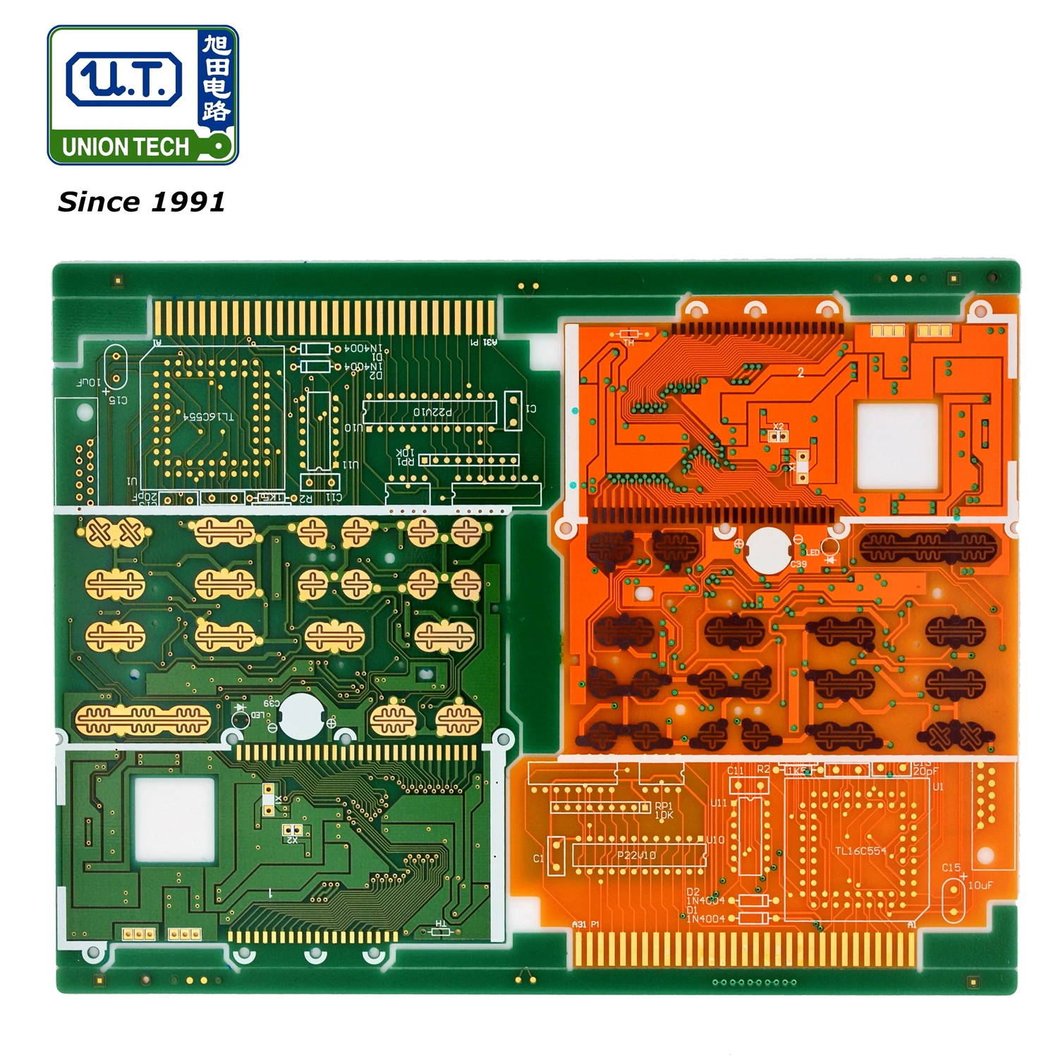 11 Pcb Manufacturer With High Quality Rohs 94v0,Fr1 Fr2 Cem1 Cem3 Fr4 ...