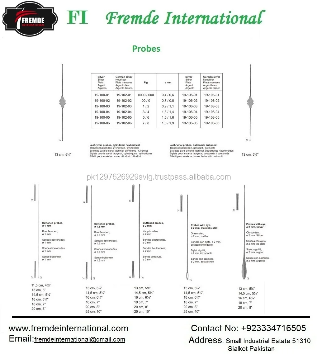 Doyen Director & Nelaton Probes - ISO & CE Certified