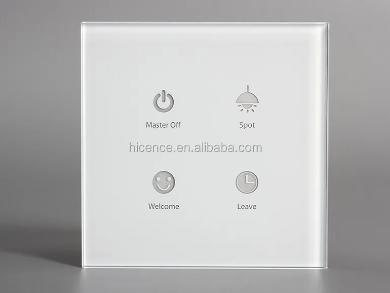 High-level Rs485 Switches Programmable Modbus Room Panel