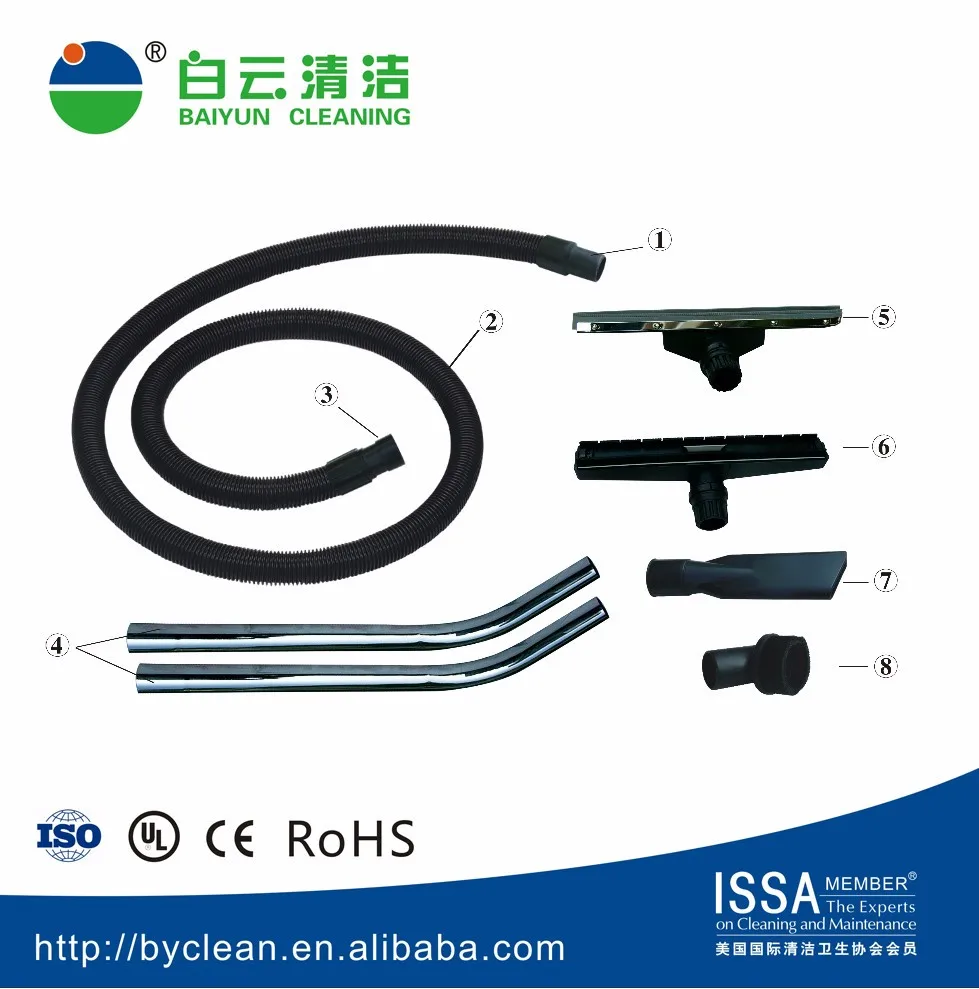 BF584A-3 90L 3-Motor Wet Dry Vacuum Cleaner - Industrial Cleaning Equipment