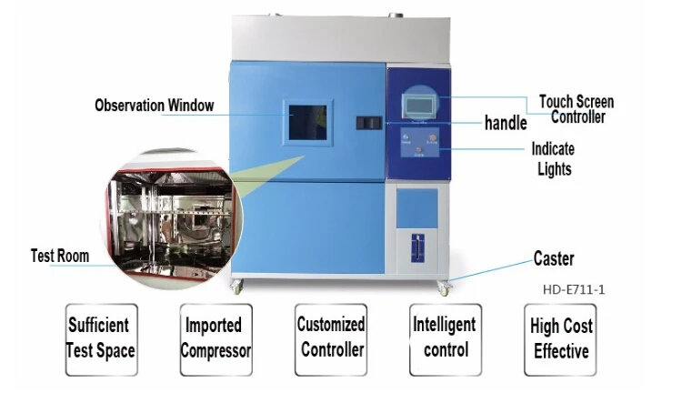 Xenon Arc Light Fastness Tester - ZONHOW Weathering Chamber