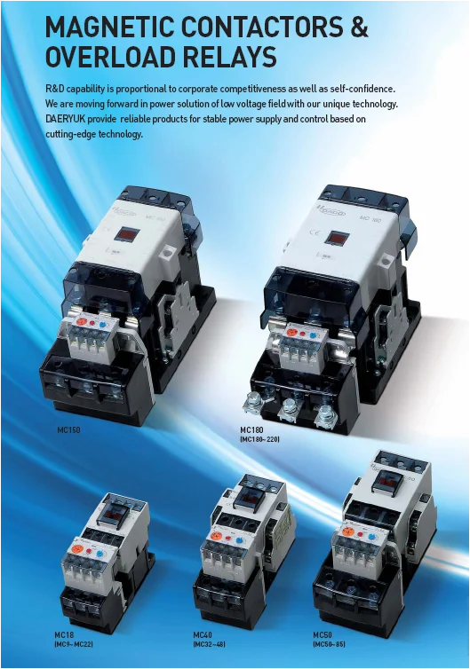Korean 220v Ac Coil Voltage Korean Daco Magnetic Contactor - Buy ...