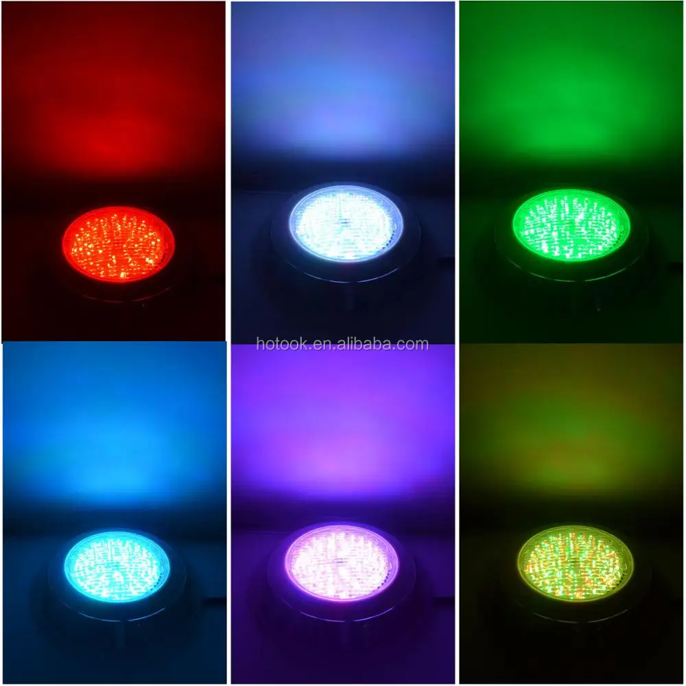 18w 252leds Salt Water Led Rgb Ip68 Swimming Pool Light 12v - Buy ...