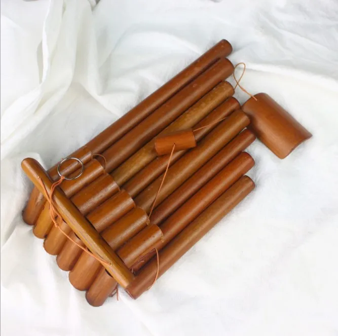 Bamboo Wind Chime - Aeolian Bells by LEXDO - Natural & Gray