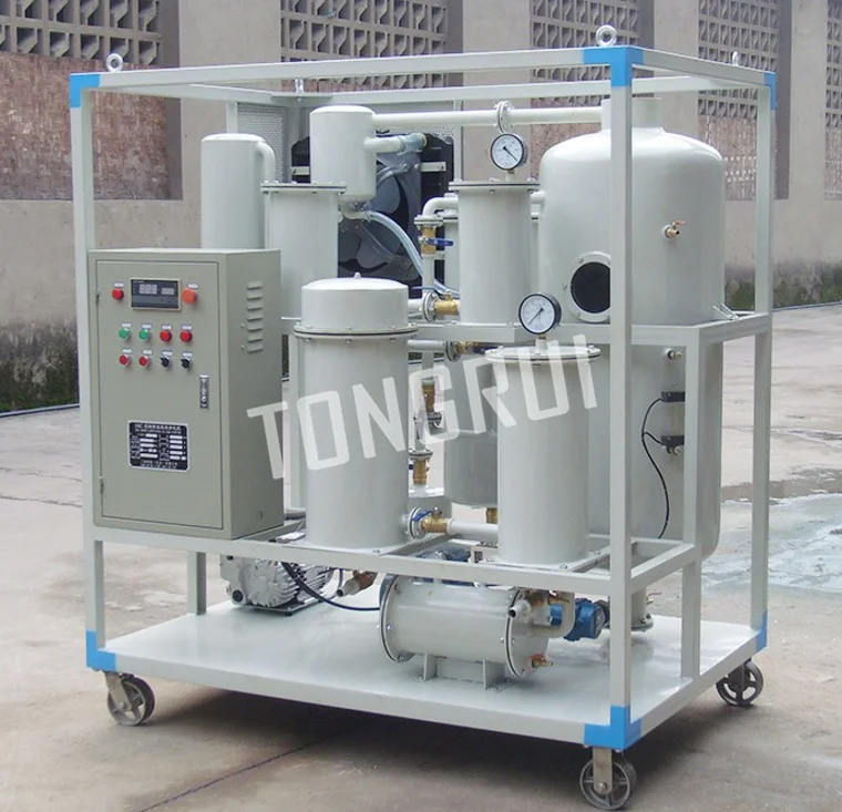 Waste Hydraulic Oil Purification Cleaning Machine For Oil Recycling ...