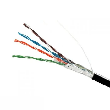 Ftp 4*2*0,51 Cu Pe Black Cat5e Roll 305 M Wires Cables Electrical Wire ...