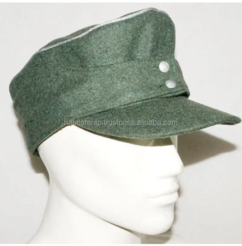 Wwii German Officer Field Wool Cap Hat Replicaa Ww2 Hot Sale - Buy Ww2 ...