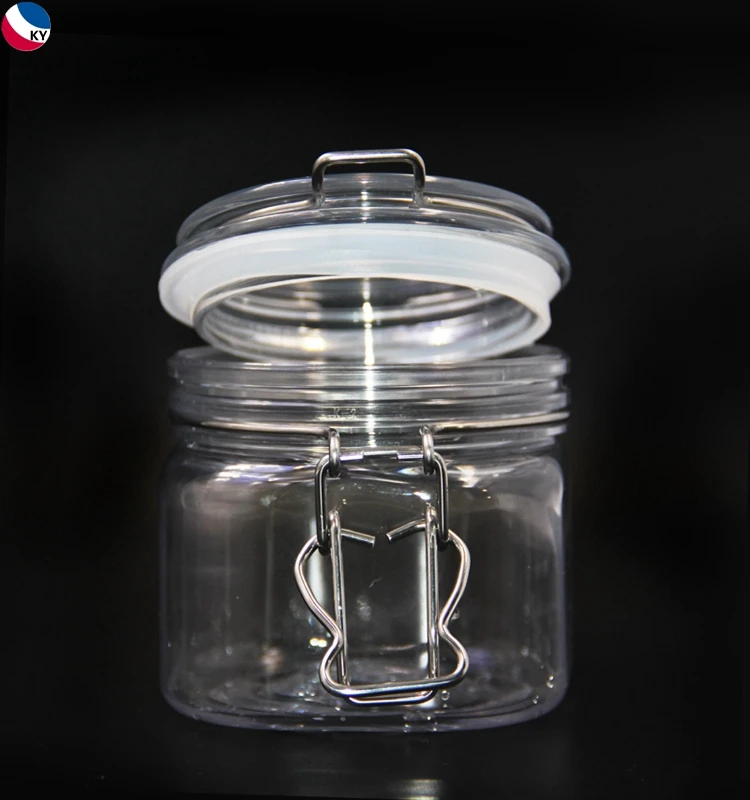 250ML 8oz Cosmetic Containers with Hinged Lids for Pomade