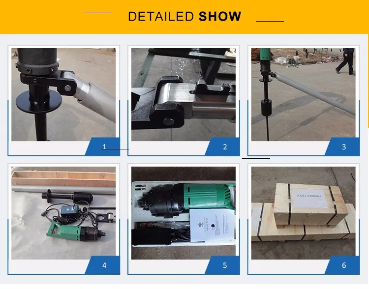 Portable Ground Screw Piling Machine - Reliable & Efficient