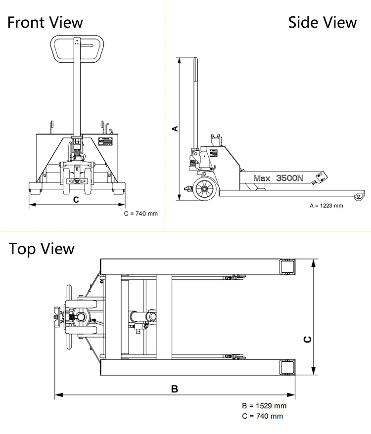 Sinolift Paper Reel Trolley For Packaging Material Reels - Buy Paper ...