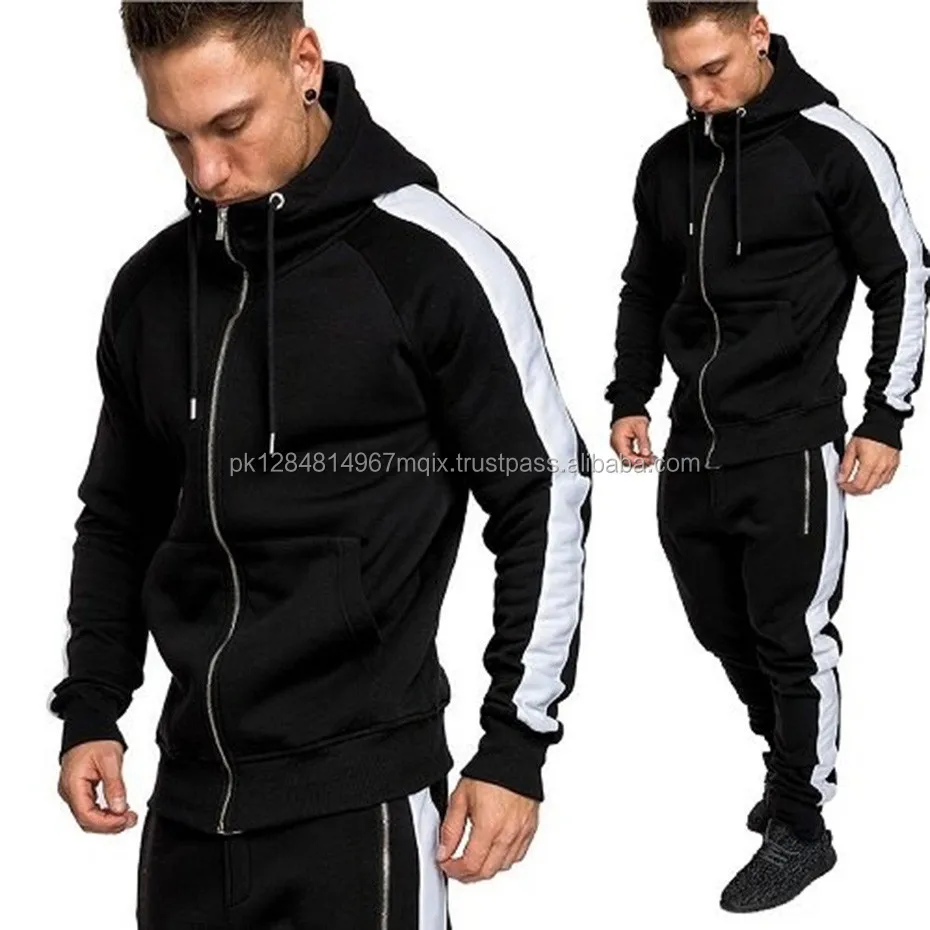 Men Sport Set Running Gym Tracksuits Fitness Bodybuilding