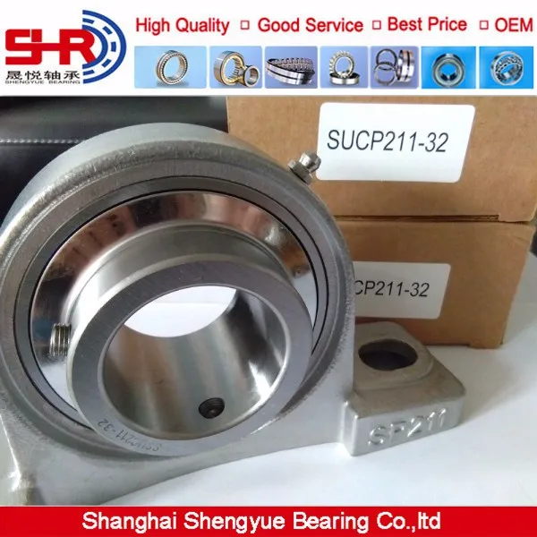 Stainless Steel Ball Bearing Housing P211 Bearing Unit Sucp211-32 - Buy ...