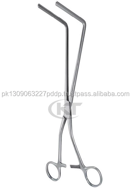 Resano Intestinal Rectal Forceps 7" Polish Finish Serrated Jaw High ...