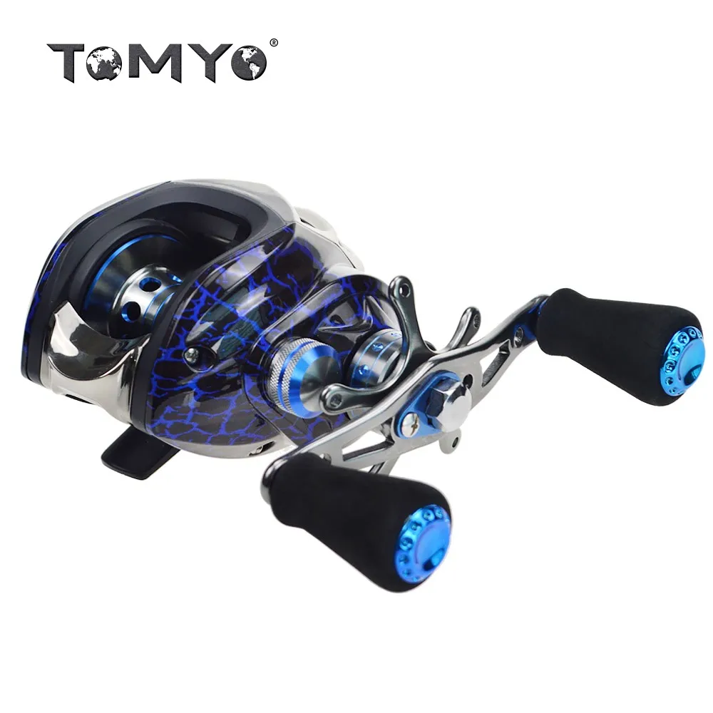 Tomyo Baitcasting Fishing Reel - 6.3:1 Gear Ratio Quality