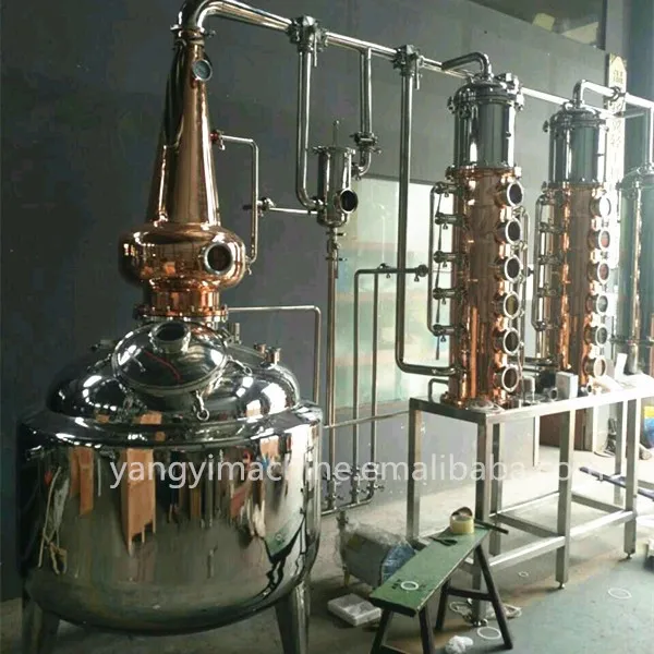 500l Stainless Steel Industrial Wine Alcohol Multiple Distiller With ...