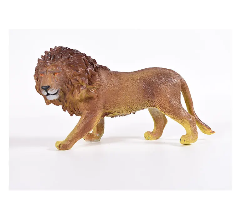 Educational Small Plastic Animals Lion Vinyl Toy For Custom - Buy Vinyl ...