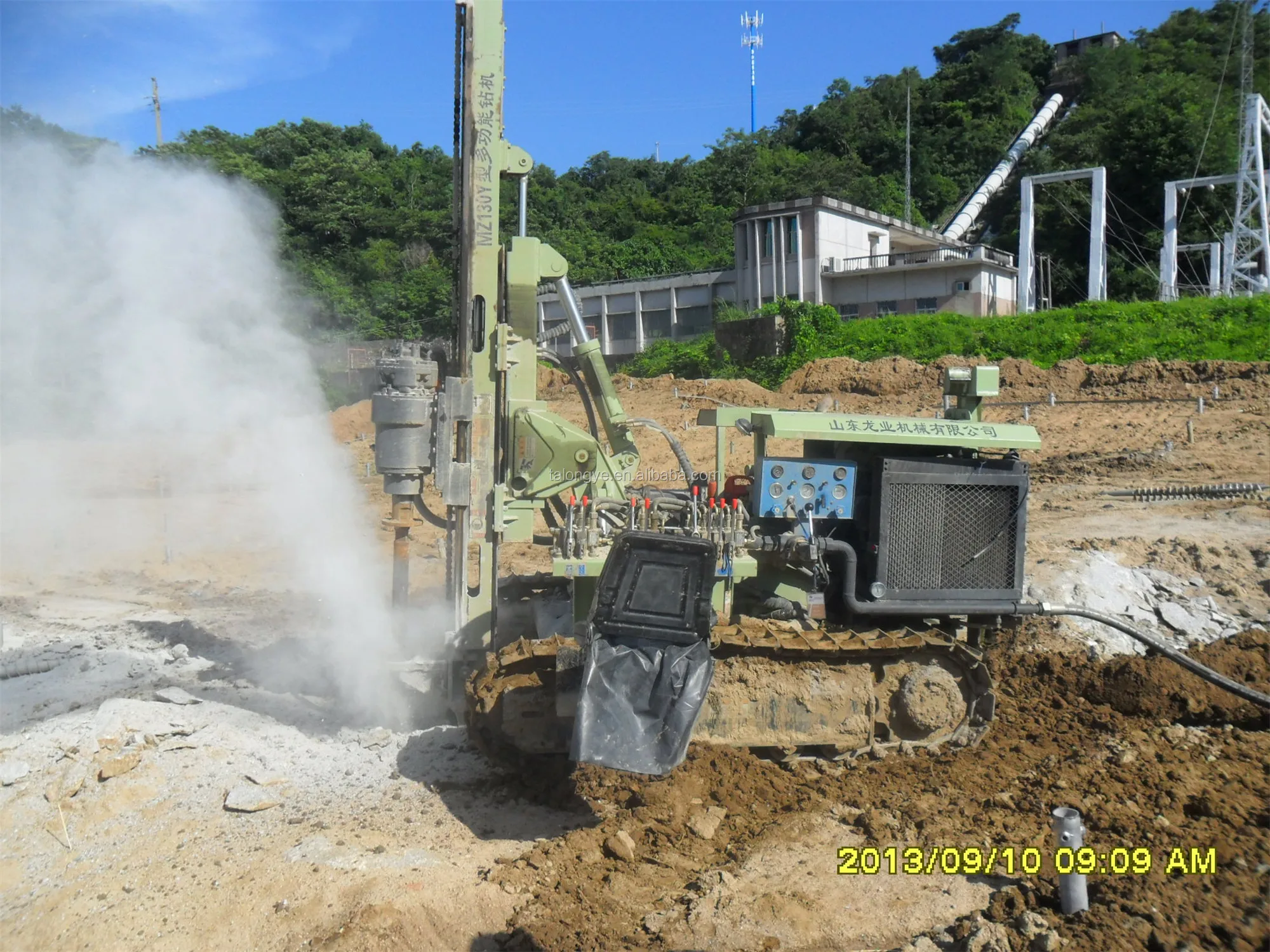 MZ130Y-2 Photovoltaic Spiral Pile Drilling Equipment