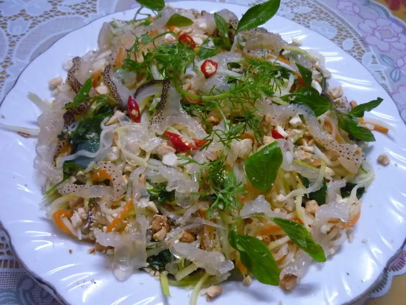 Salted Jelly Fish - Nutritious and Preserved Vietnam Delicacy