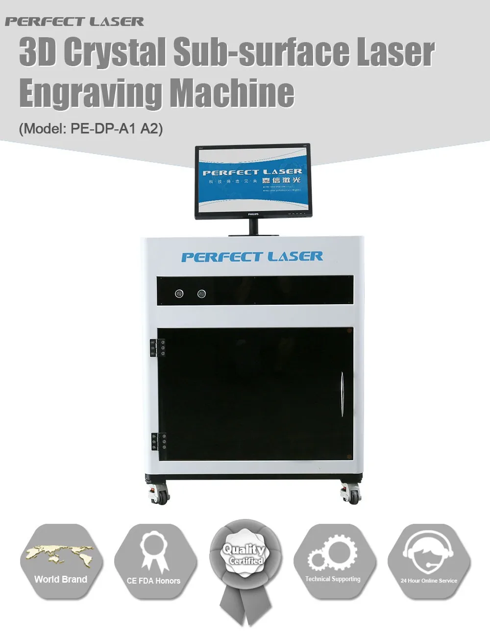 3D Photo Internal Subsurface Inner Crystal Glass Laser Engraving ...