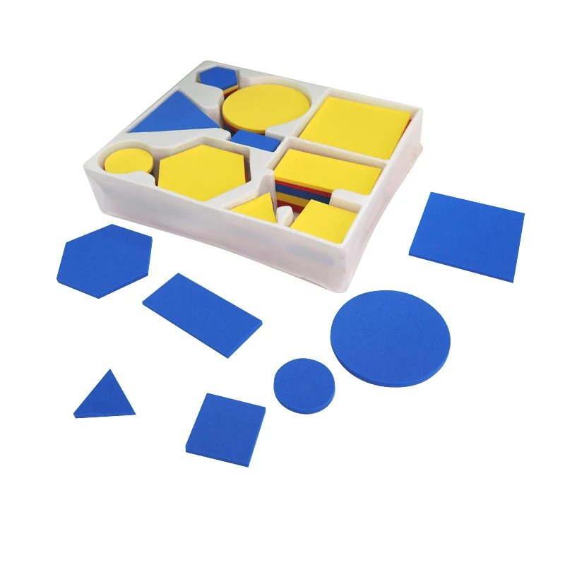 EVA Foam Attribute Logic Blocks ,colorful Blocks Learning Toys EVA ...