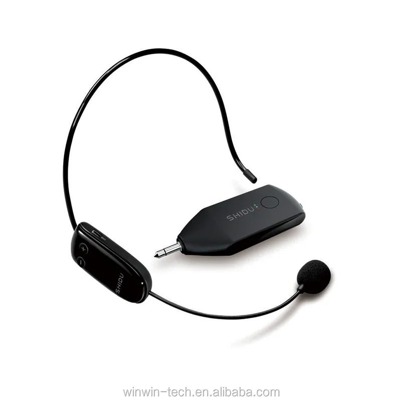 U8 Professional Uhf Wireless Headset Headworn Microphone For Voice ...