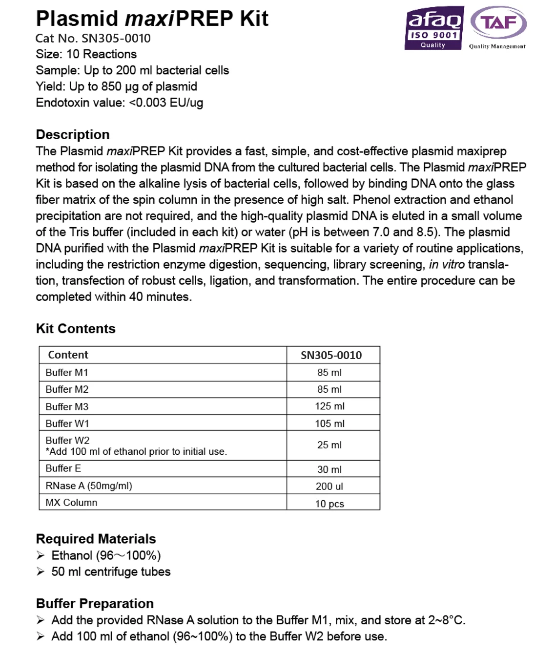 단순히 10rxns Plasmid Maxiprep Dna 정화 장비 - Buy Purified Dna,Dna ...