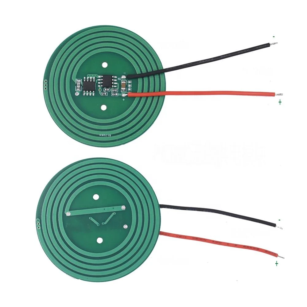 Taidacent 5v 800ma Wireless Charger Receiver Pcb 5-23mm Long Inductive ...