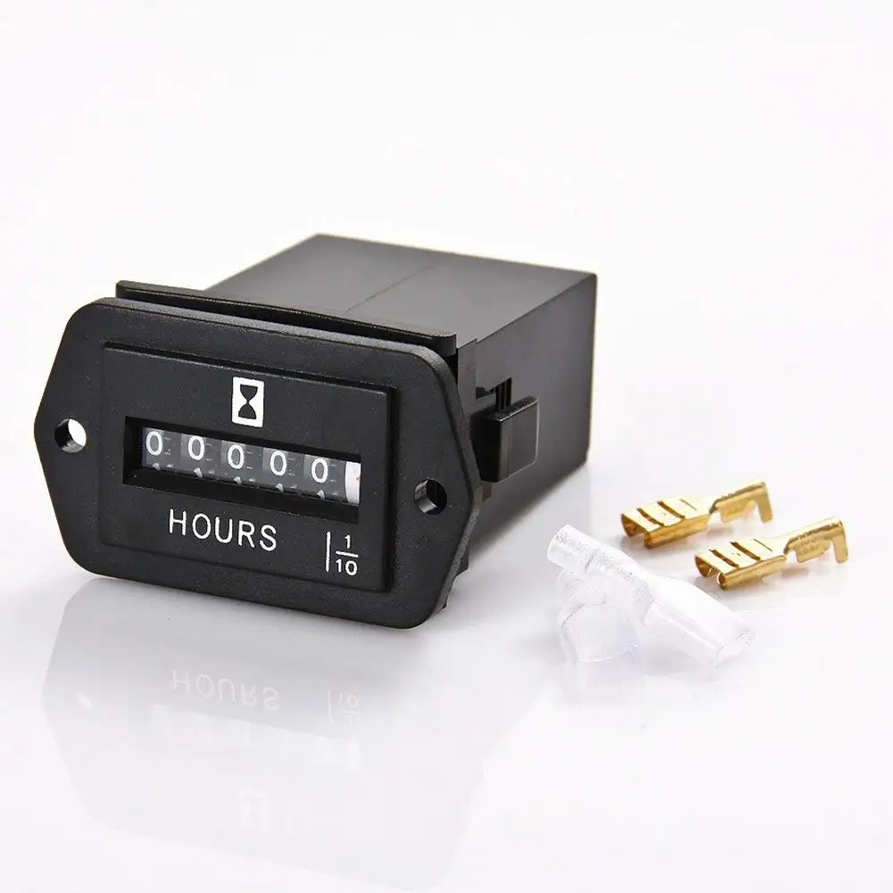 Universal Car Mechanical Digital Engine Hour Meter| Alibaba.com