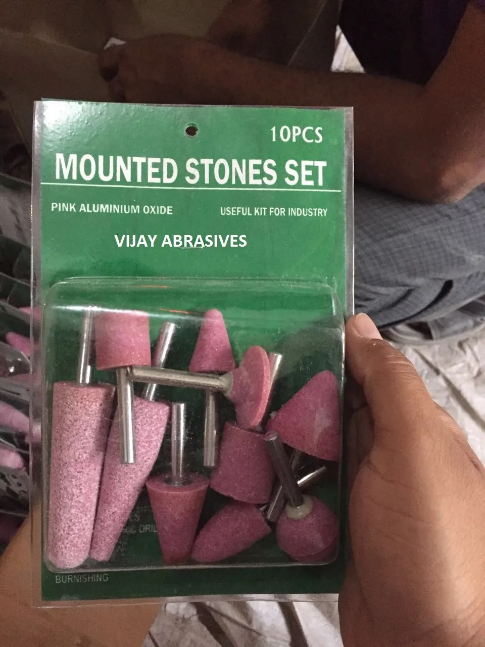 Abrasive Pink Orange Brown Mounted Points - Buy Diamond Mounted Points ...