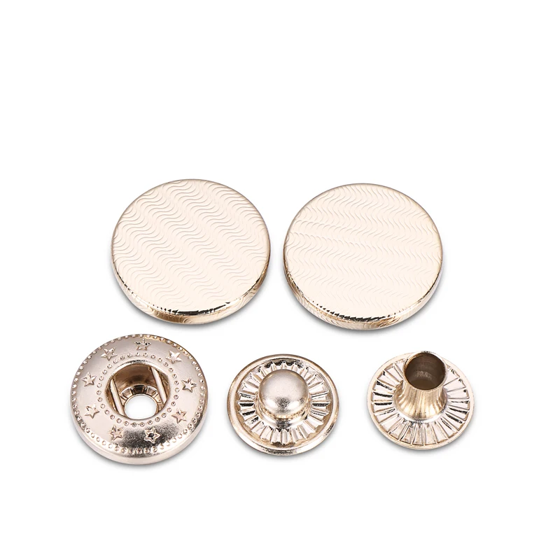 Press Metal Button Snap Fastener For Fur Coat - Buy Snap Fastener ...