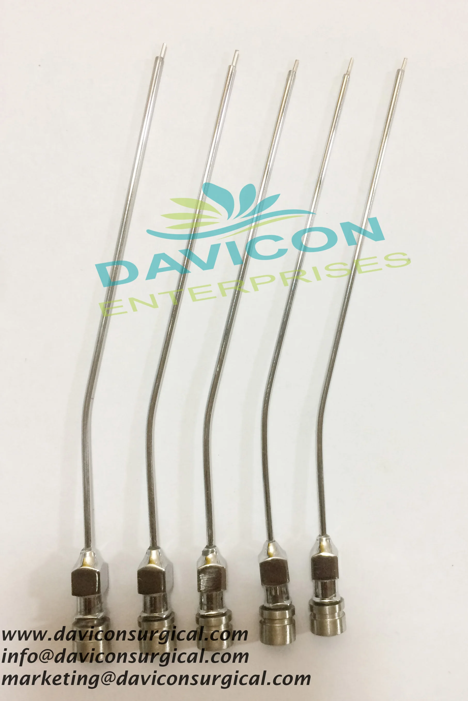 Reusable Stainless Steel ENT Suction Tubes - Reliable & Durable