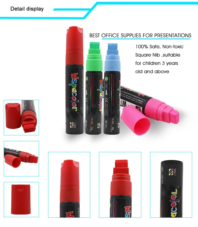 Big And Broad 15mm Tip - Posterman Liquid Chalk Markers - Buy 15mm ...