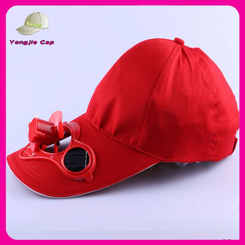 Wholesale Baseball Cap With Fan Custom Blank Solar Powered Fan Cap Hat ...