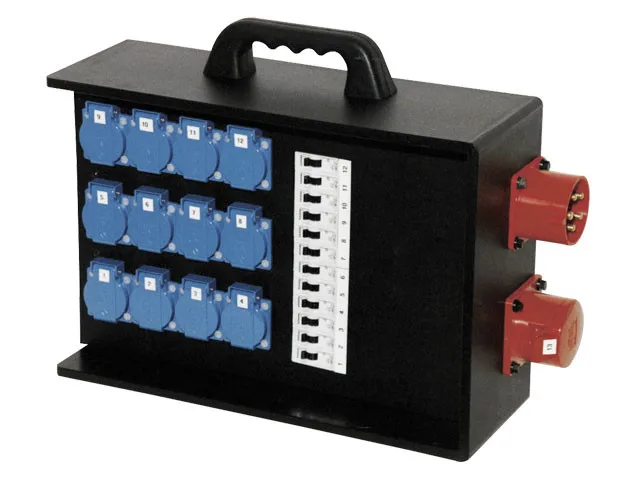 Power Socket 4*32 Stationary 3p*pe Insulating Industrial Socket Power ...