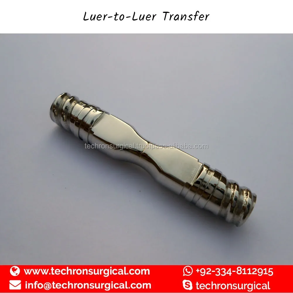 Luer Lock To Luer Lock Connectors - Buy Luer To Luer Transfer Adopter 1 ...