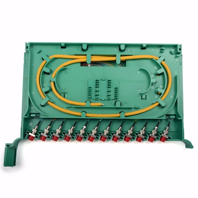 Fiber Optic Splice Tray/cassette/abs/ftth/8 12 24 Cores/customized/oem/ - Buy 24 Port Fiber ...