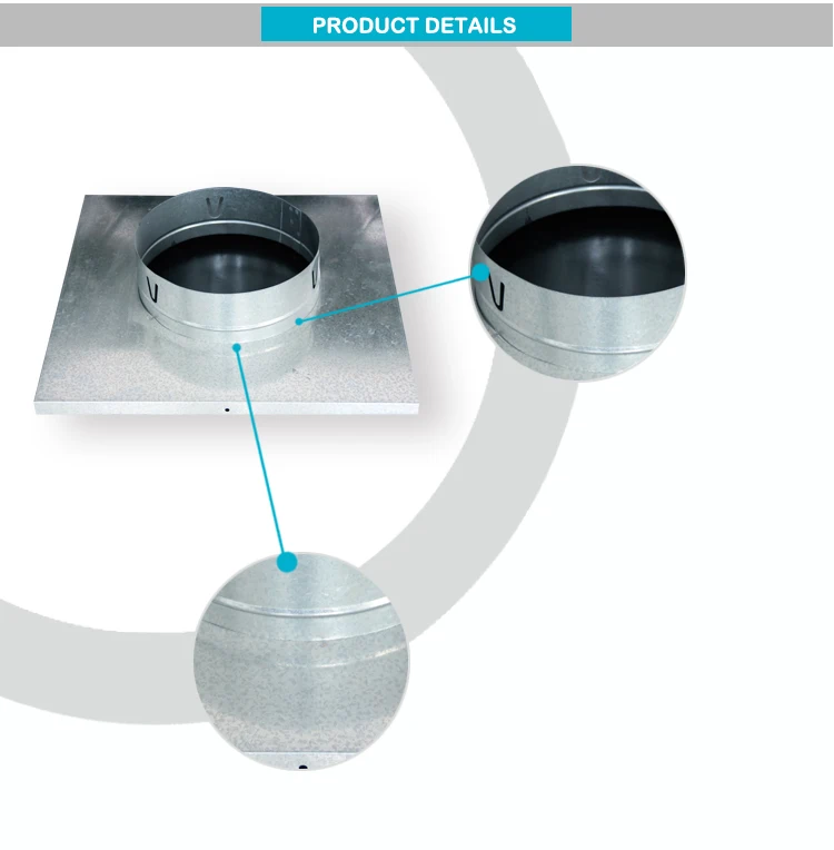 HVAC Manual Neck Adaptor Without Clips - Durable & Versatile
