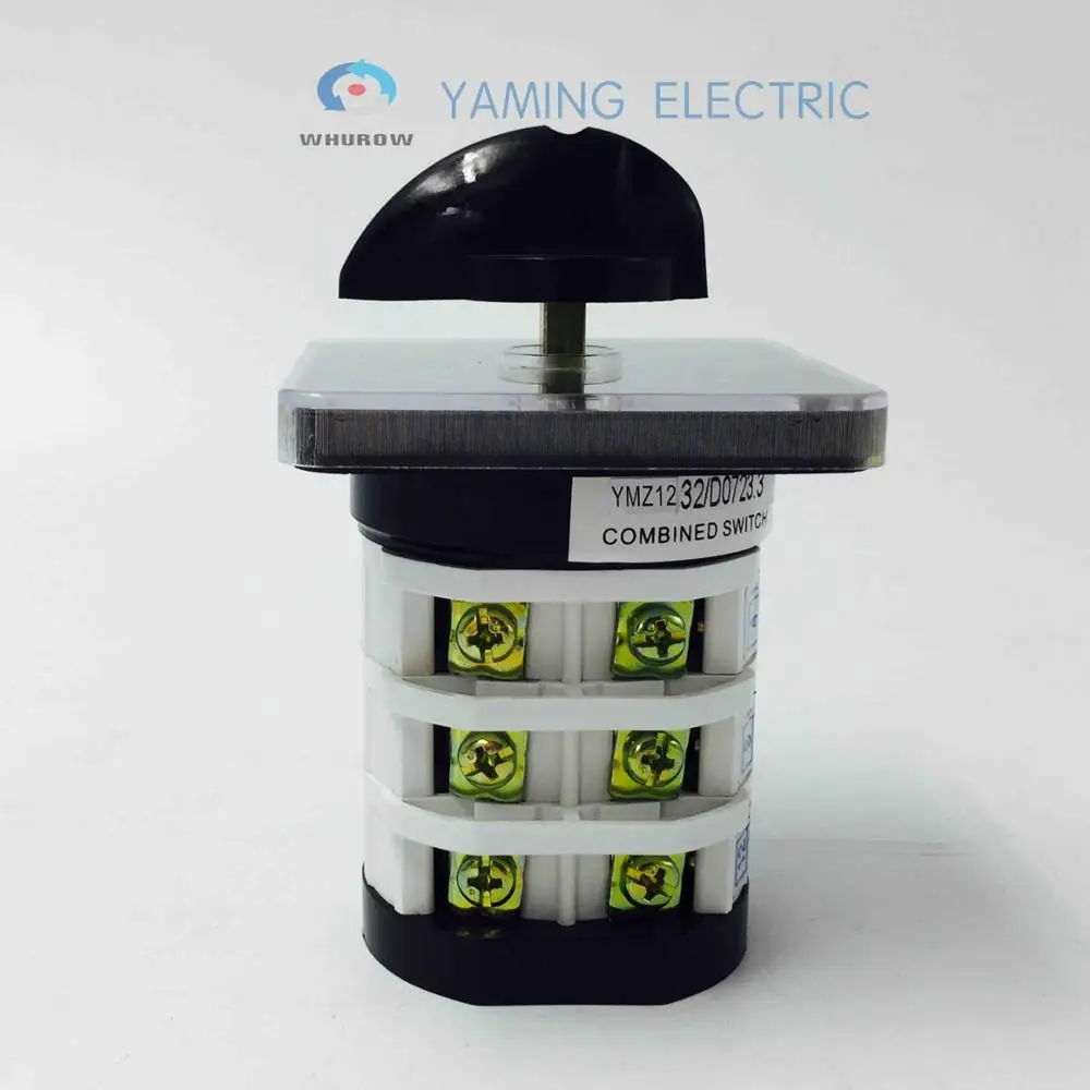 Cam Switch 3 Phase 32A 3 Poles 3 Position Manual Transfer Selector On ...