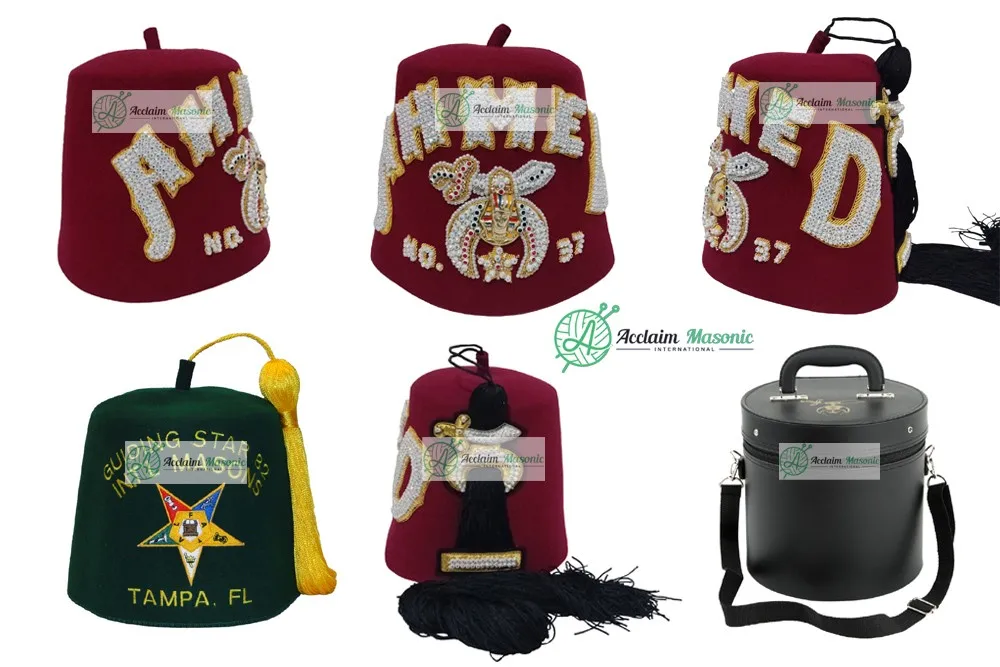 Hand Embroidered Masonic Past Worthy Associate Matron Apron