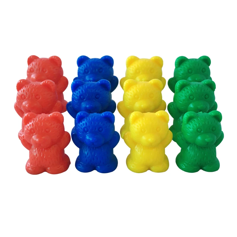 Colorful Bear Math Manipulative Counters Toy - Learning Fun