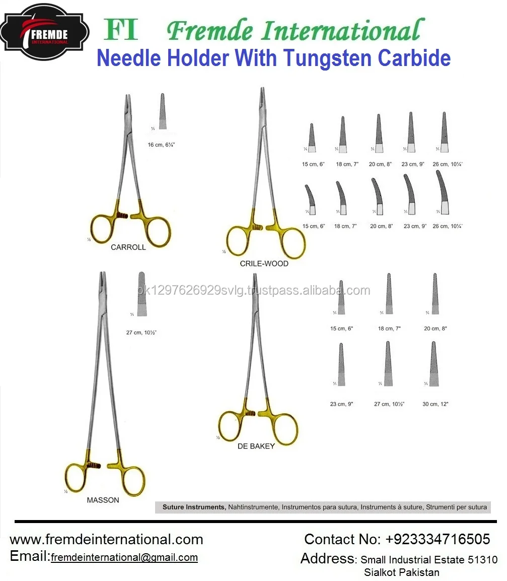 Lovelace Haemostatic Forceps & Baby-Adson Clamps - CE & ISO Certified