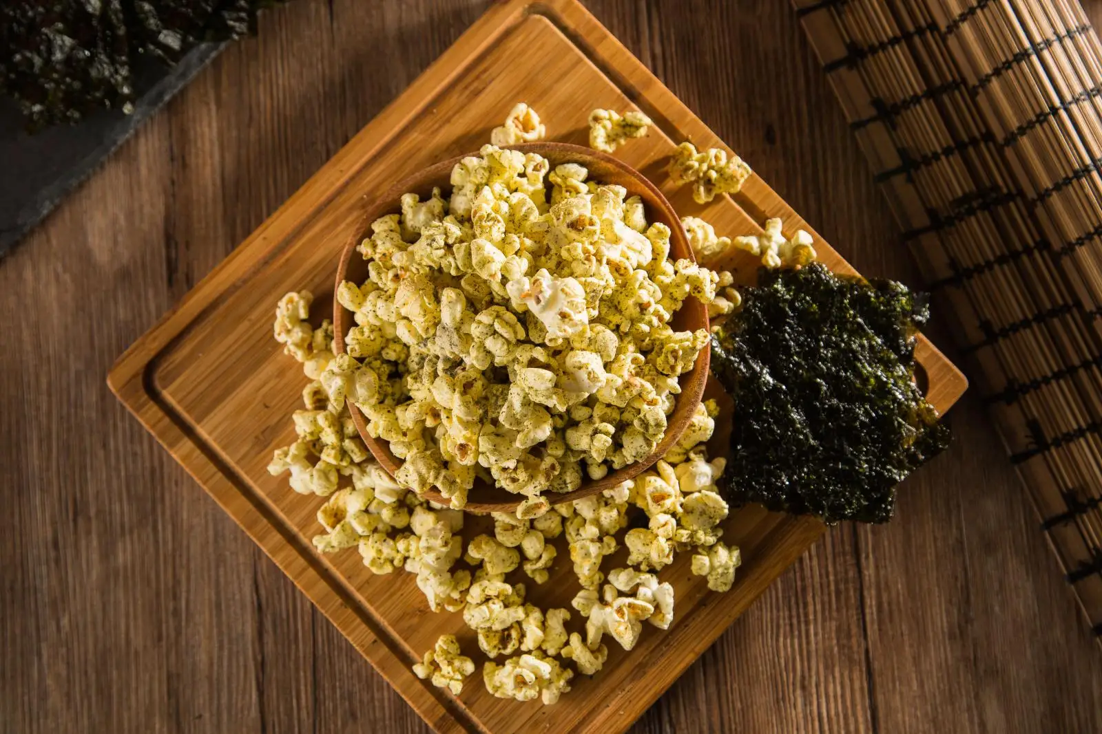 Pop - Smile Popping Popcorn Seaweed Flavor Butterfly Type Bucket Snack ...