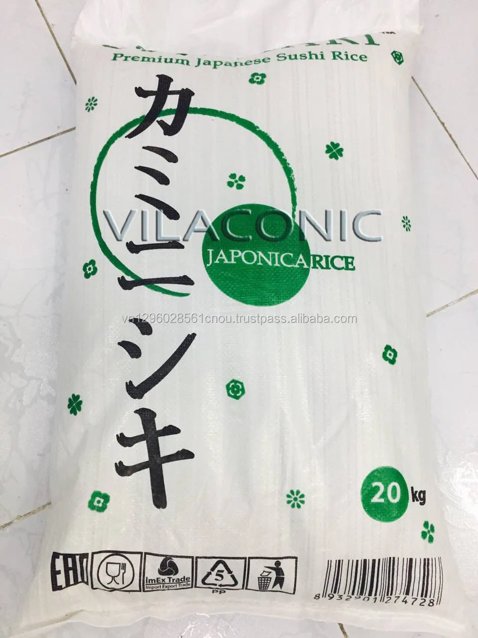 Top Quality Calrose Rice/ Japonica Rice/ Short Grain Round Rice 3% ...