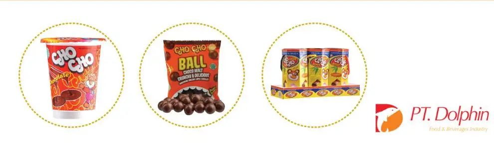 PT. DOLPHIN FOOD AND BEVERAGES INDUSTRY - Chocolate,Snack
