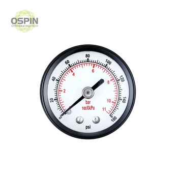40mm Psi Bar Piezometer Manometer Pressure Gauge - Buy Industrial Bezel ...