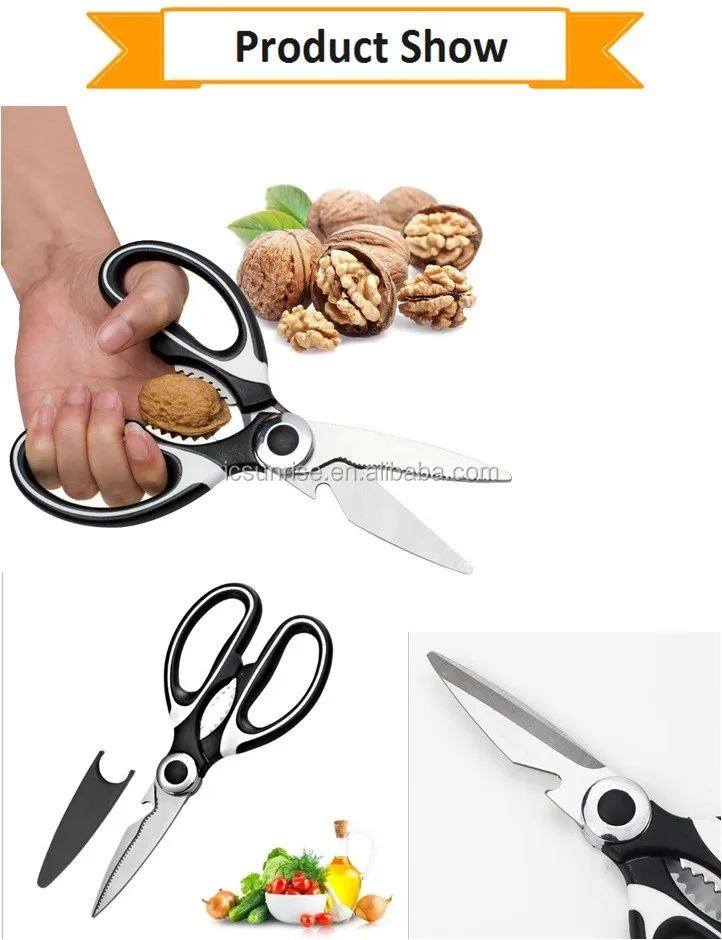 Multifunction Kitchen Scissors - Buy Kitchen Scissors,Types Of Kitchen ...